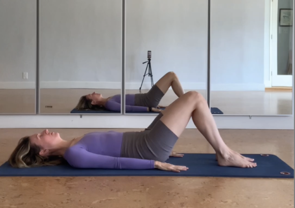 The Best Back Support: lying on the floor